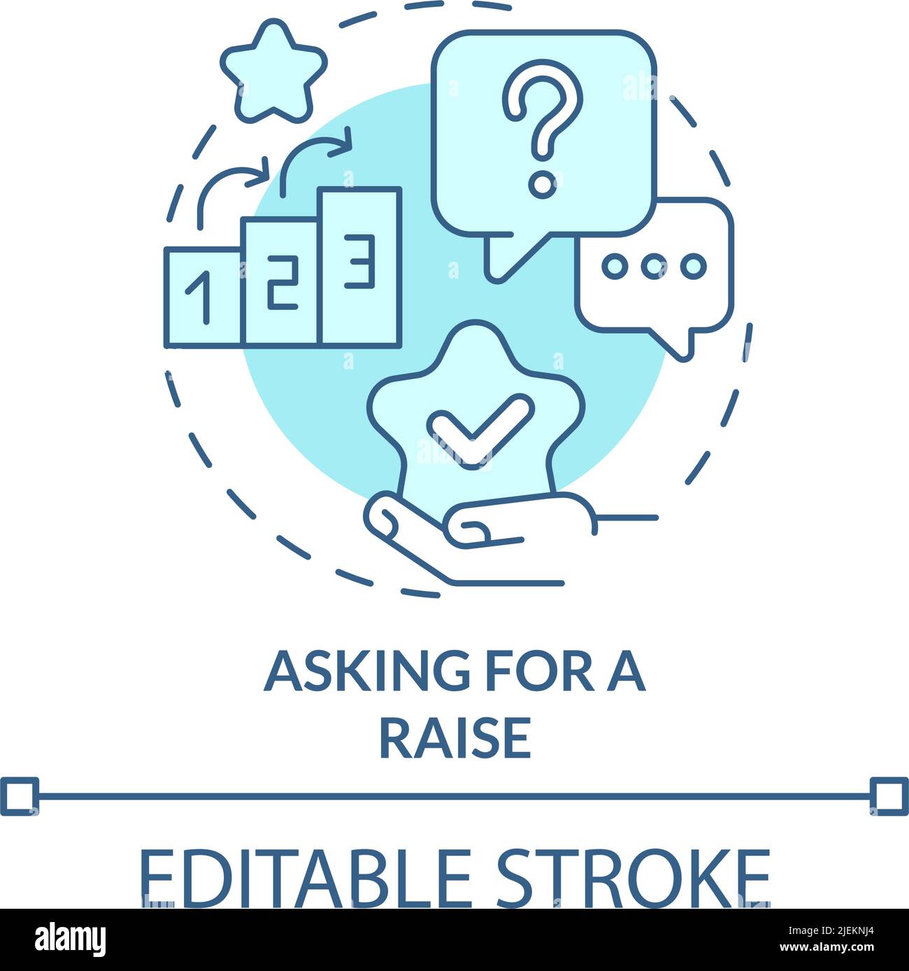 Ask the boss Stock Vector Images - Alamy