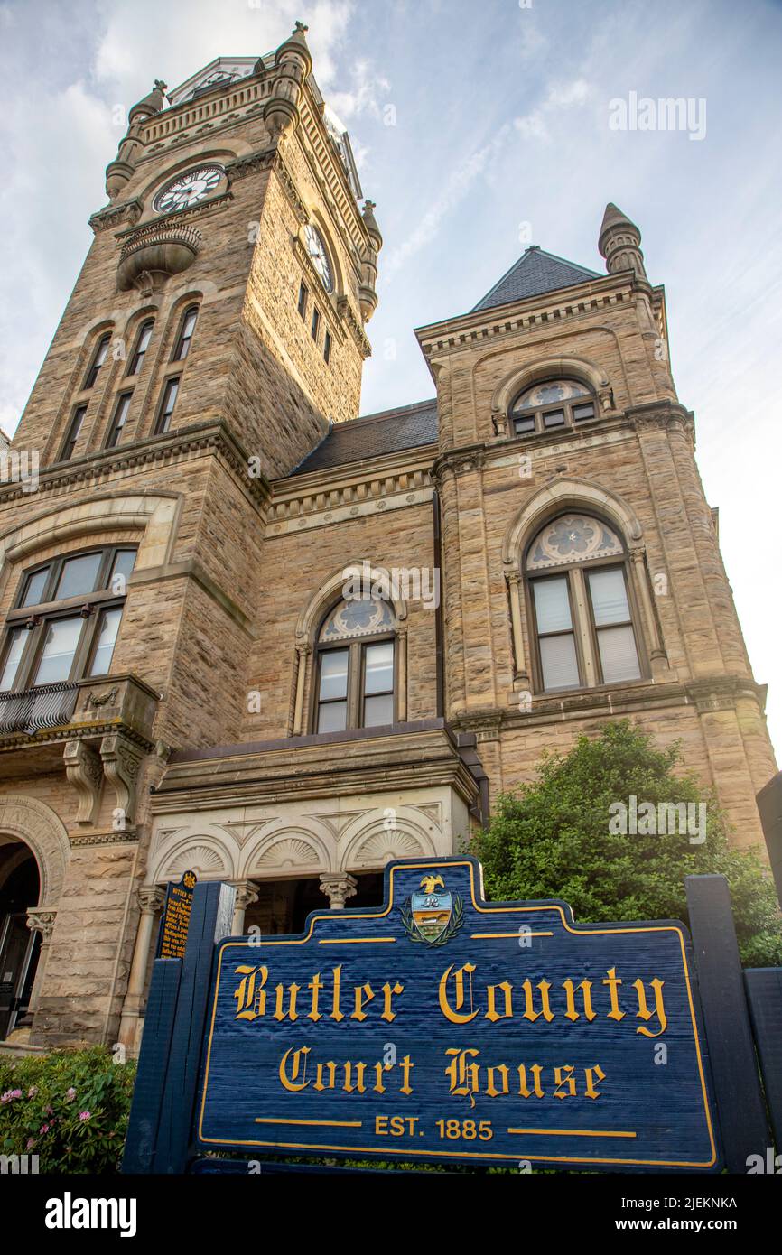 Butler, Pennsylvania is a town in western Pennsylvania Stock Photo - Alamy
