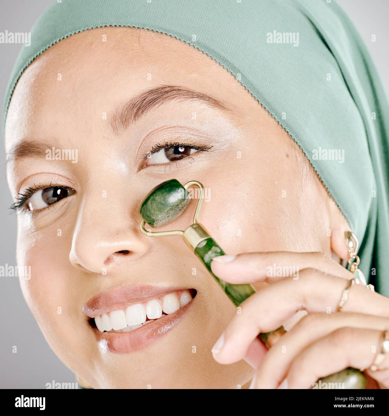 Happy morning muslim woman hi-res stock photography and images - Alamy