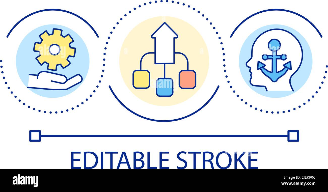 Adopt well organized process loop concept icon Stock Vector Image & Art ...