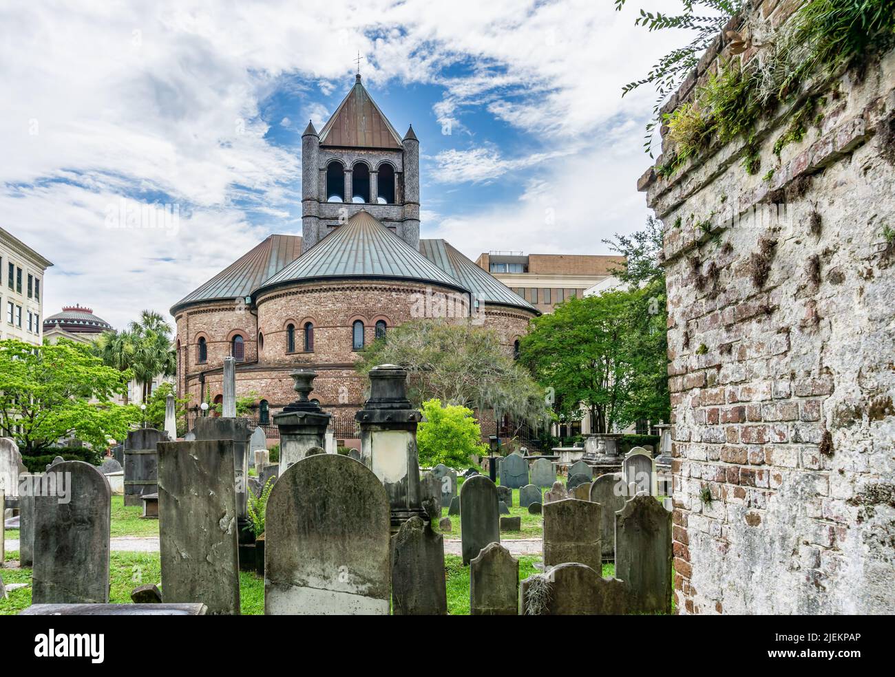 Historic Circular Church in Charleston, South Carolina Stock Photo - Alamy