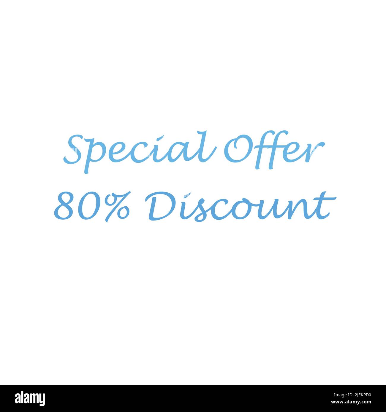 Price tag 80 percent off Stock Vector Images - Alamy