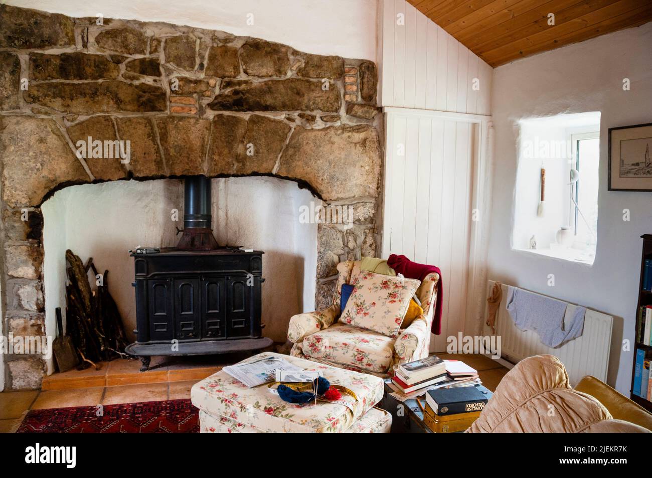 Irish cottage interior hi-res stock photography and images - Alamy
