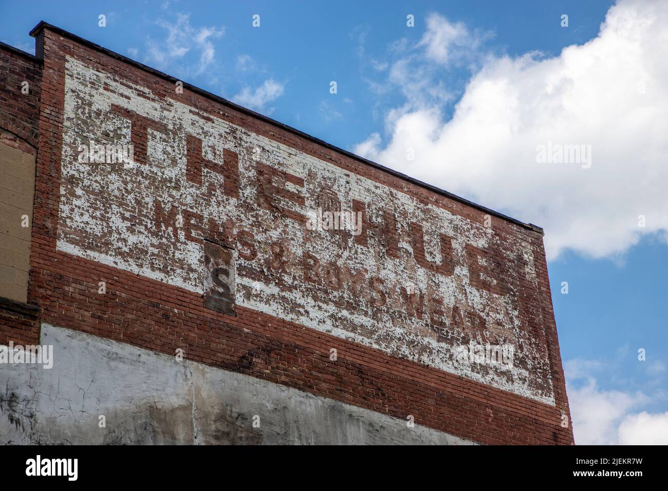 The Hub, an old men's clothing store on Main Street in Butler ...
