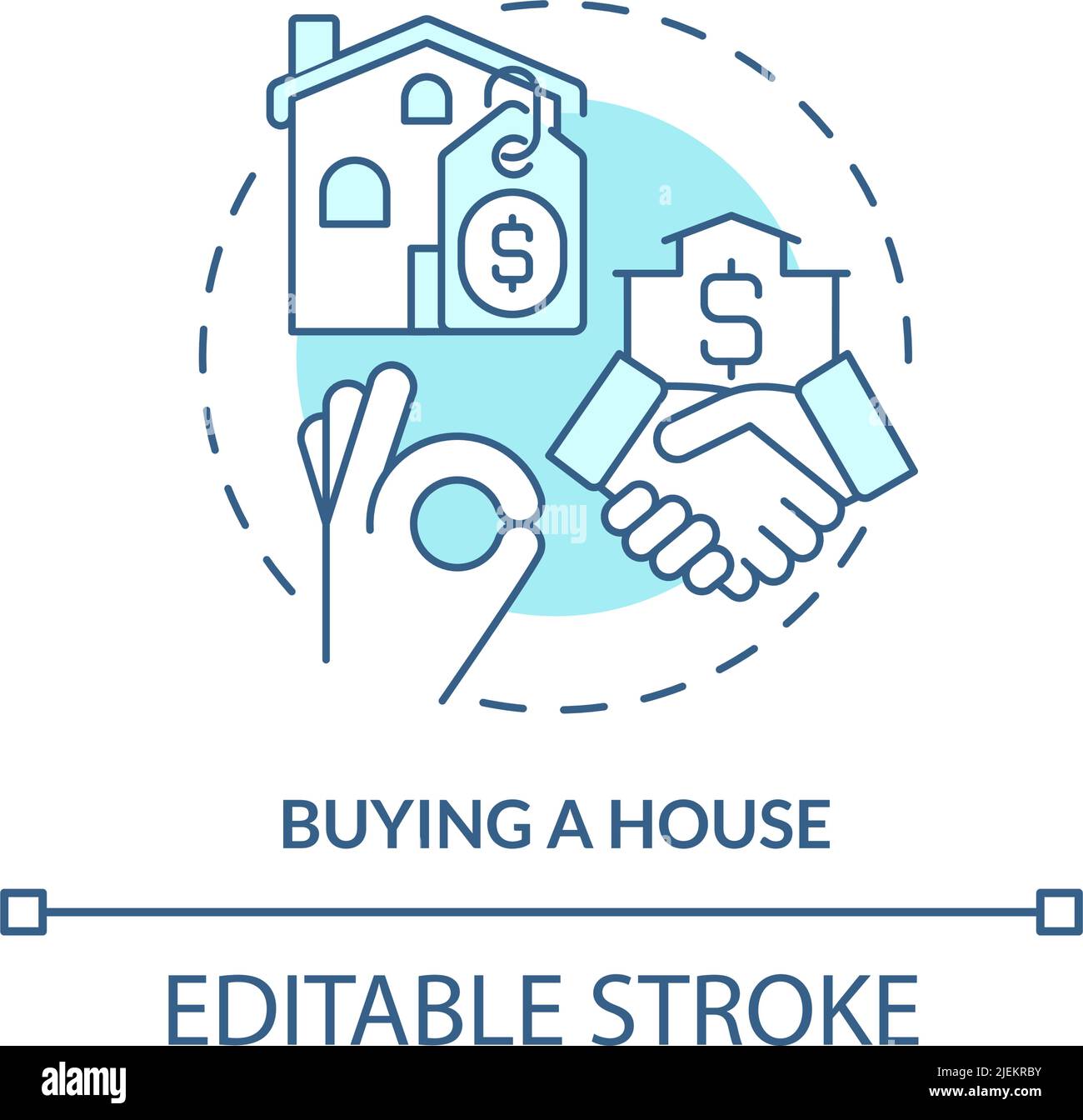 Buying selling renting Stock Vector Images - Alamy