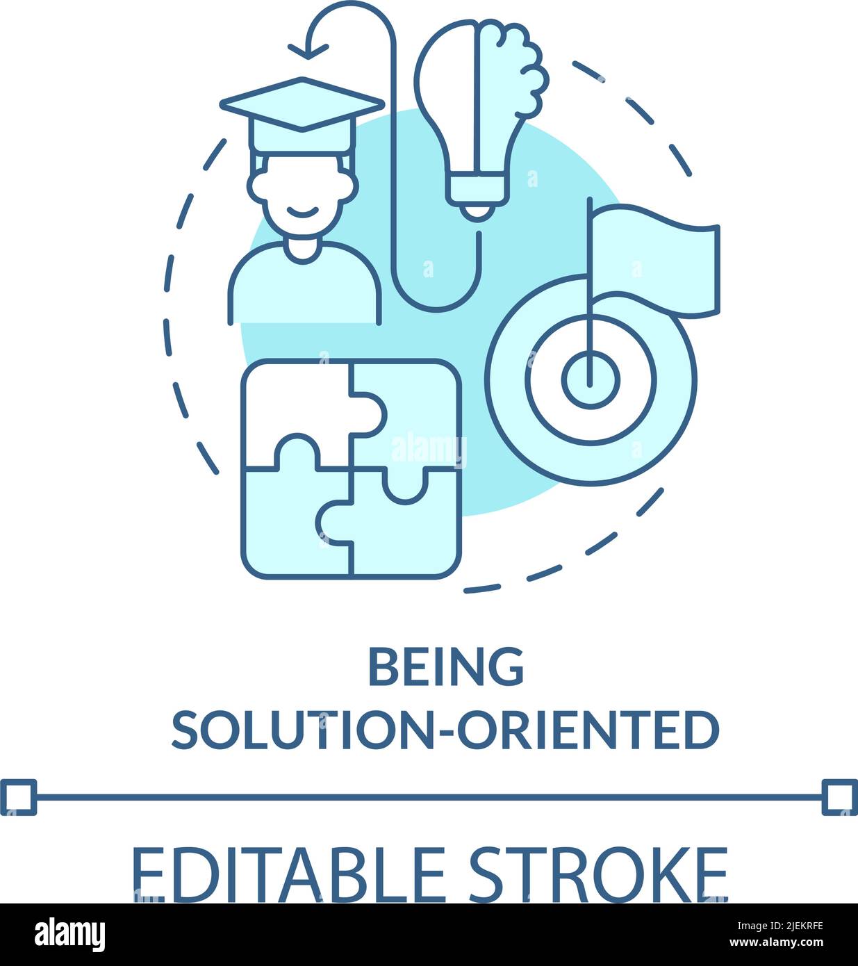 Being solution-oriented turquoise concept icon Stock Vector Image & Art ... Being solution-oriented turquoise concept icon Stock Vector Image & Art ...