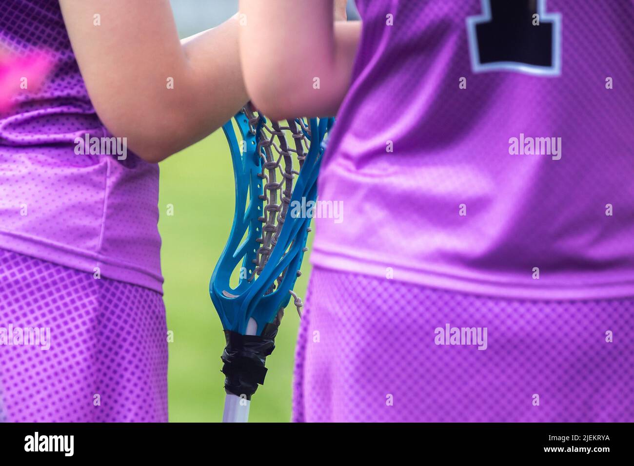 Woman lacrosse player hi-res stock photography and images - Alamy