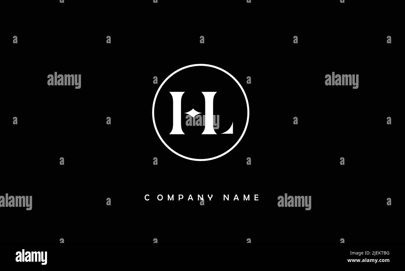LH, HL Abstract Letters Logo Monogram Stock Vector Image & Art - Alamy