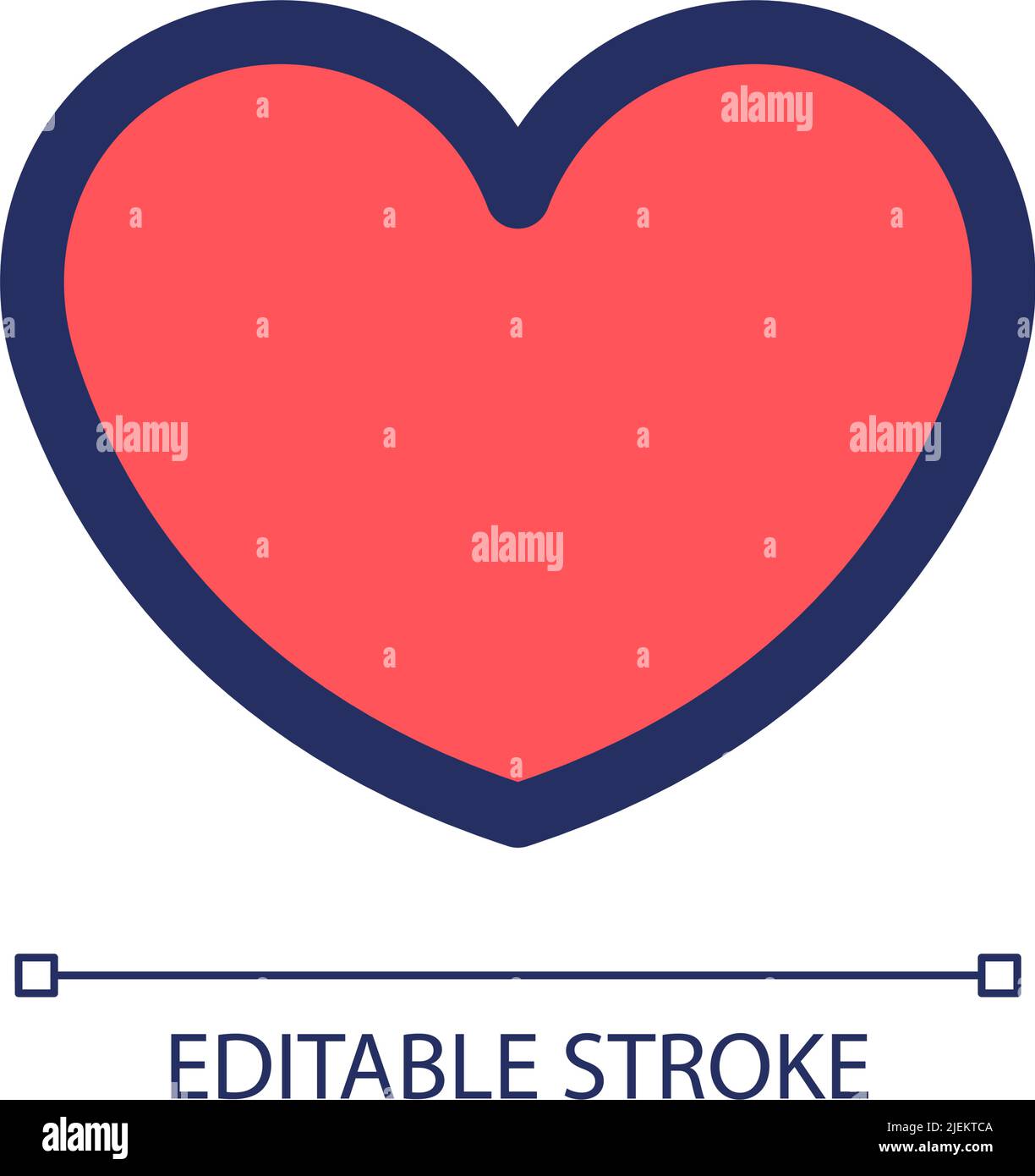 Like red RGB color ui icon Stock Vector Image & Art - Alamy