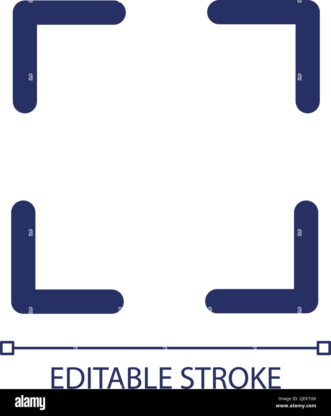 Full screen mode RGB color ui icon Stock Vector Image & Art - Alamy