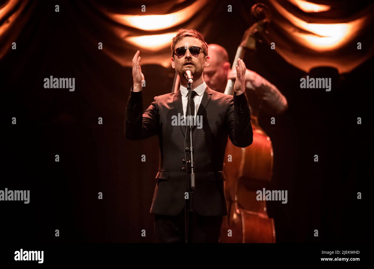 The Divine Comedy at Philharmonic Hall Liverpool Stock Photo - Alamy