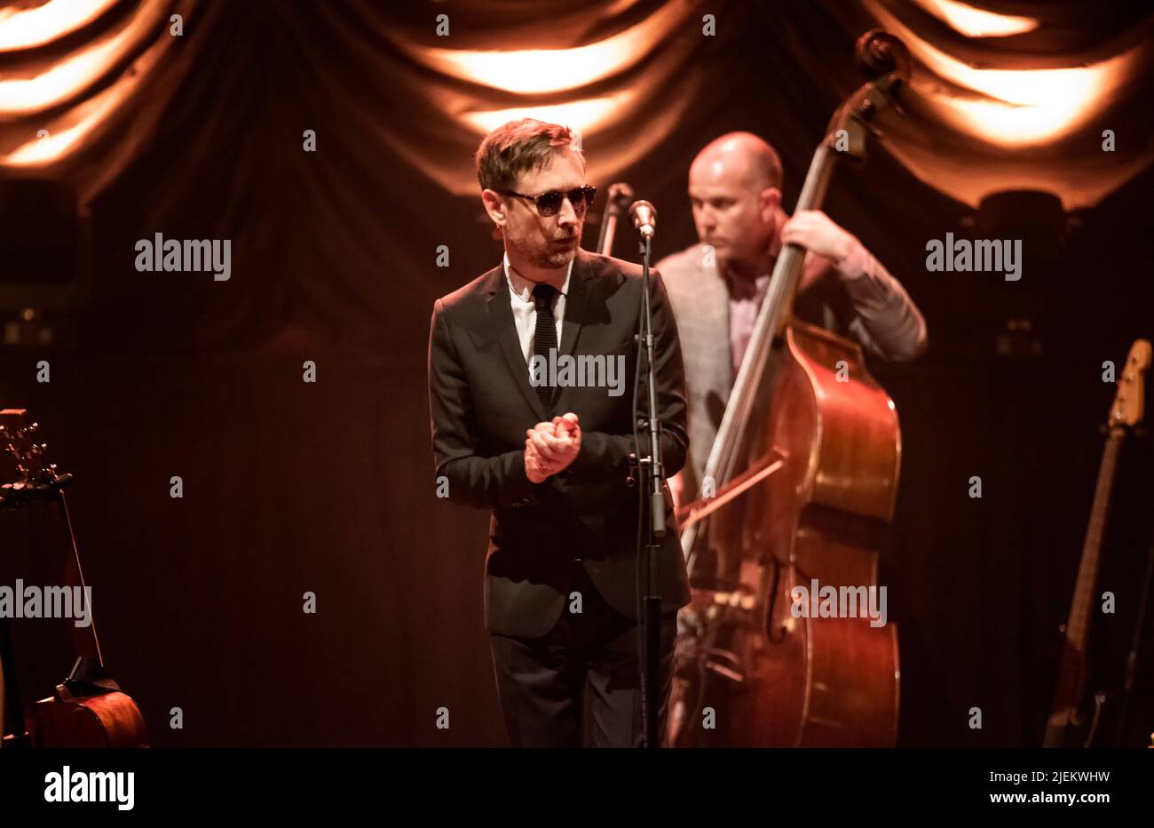 The Divine Comedy at Philharmonic Hall Liverpool Stock Photo - Alamy