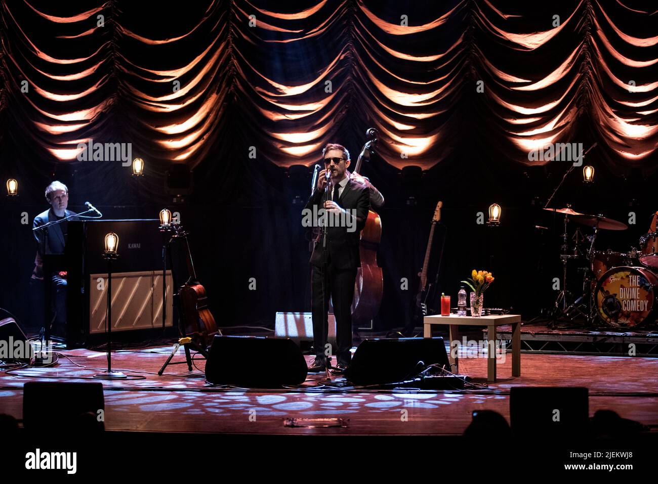 The Divine Comedy at Philharmonic Hall Liverpool Stock Photo - Alamy