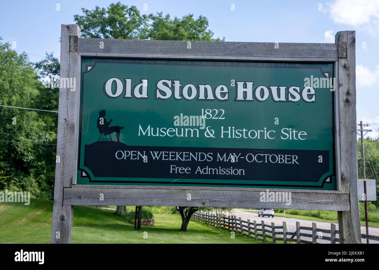 The Old Stone House in Butler County sits on what was the western ...