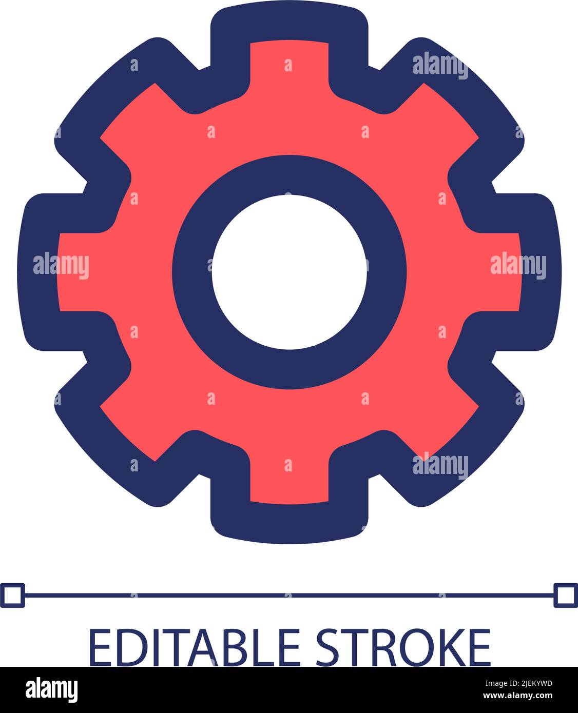 Delivery settings Stock Vector Images - Alamy