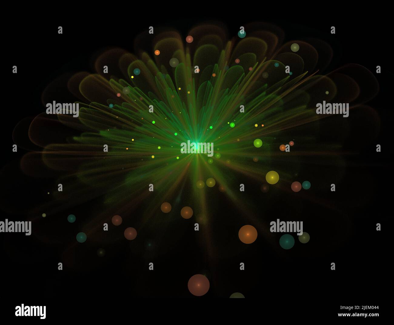 Imaginatory lush fractal texture image abstract background Stock Photo ...