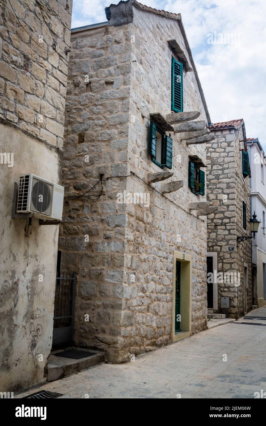 Street in Radunica, a historic and charming downtown neighbourhood ...