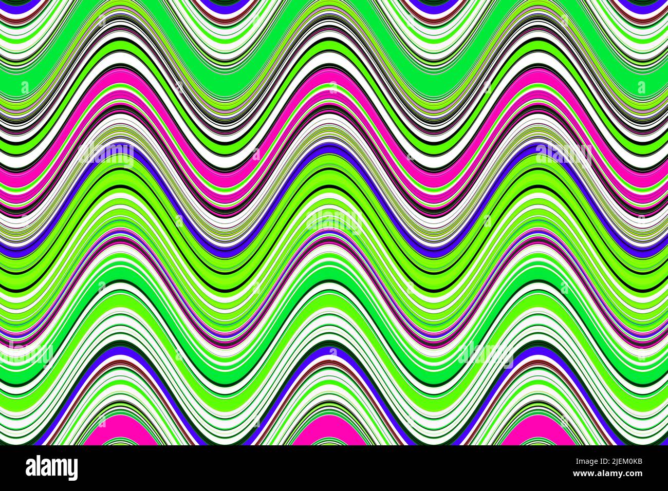 Abstract and contemporary digital art waves design Stock Photo - Alamy