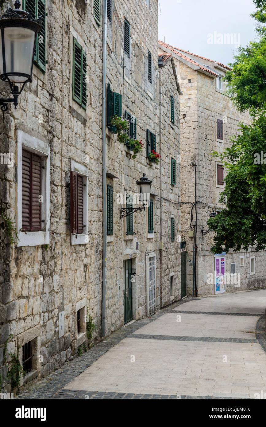 Street in Radunica, a historic and charming downtown neighbourhood ...