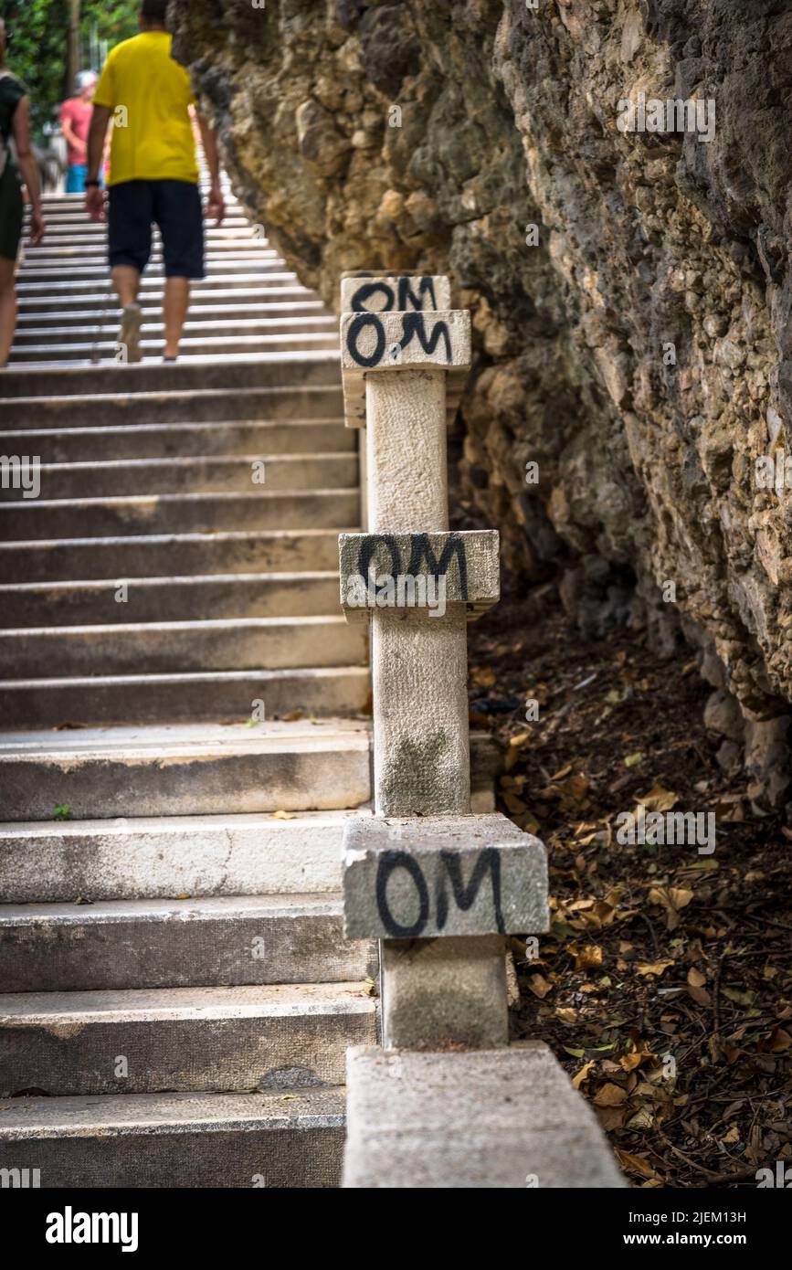 Marjan hill stairs hi-res stock photography and images - Alamy