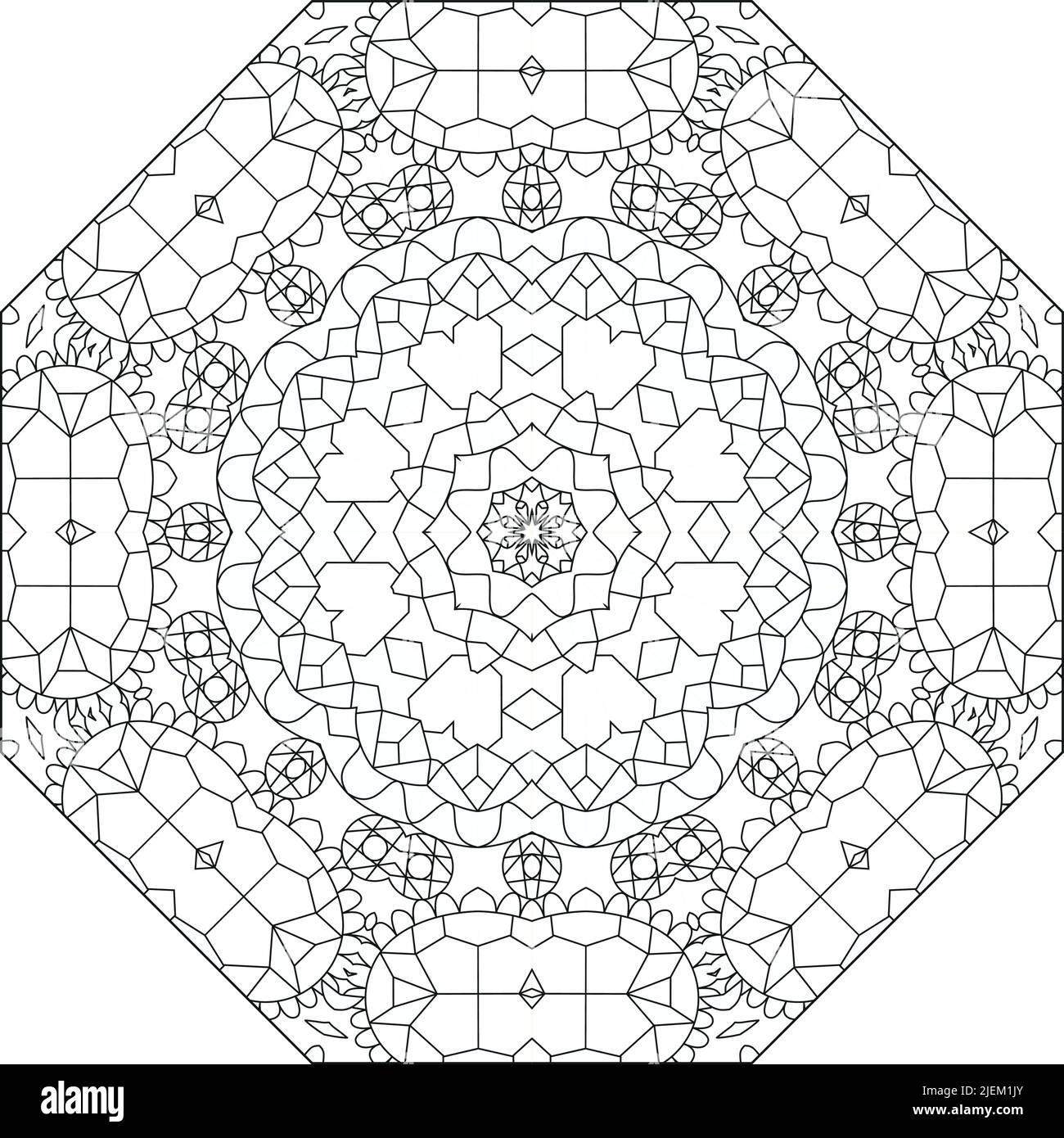 Vector Adult Coloring Book Textures. Hand-painted art design. Adult ...