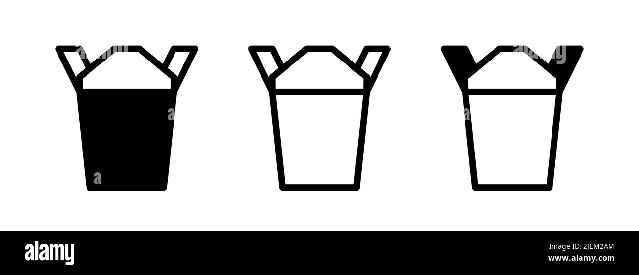 Asian fast food line Cut Out Stock Images & Pictures - Alamy