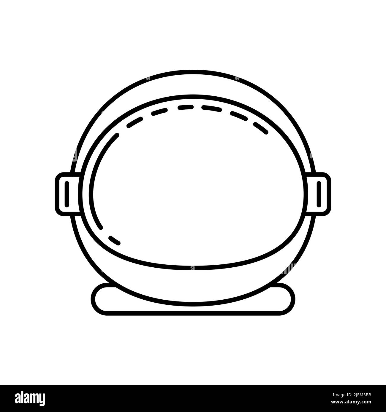Astronaut Helmet Drawing