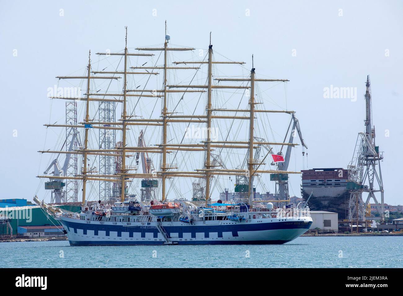 Royal clipper square rigged sailing ship hi-res stock photography and ...