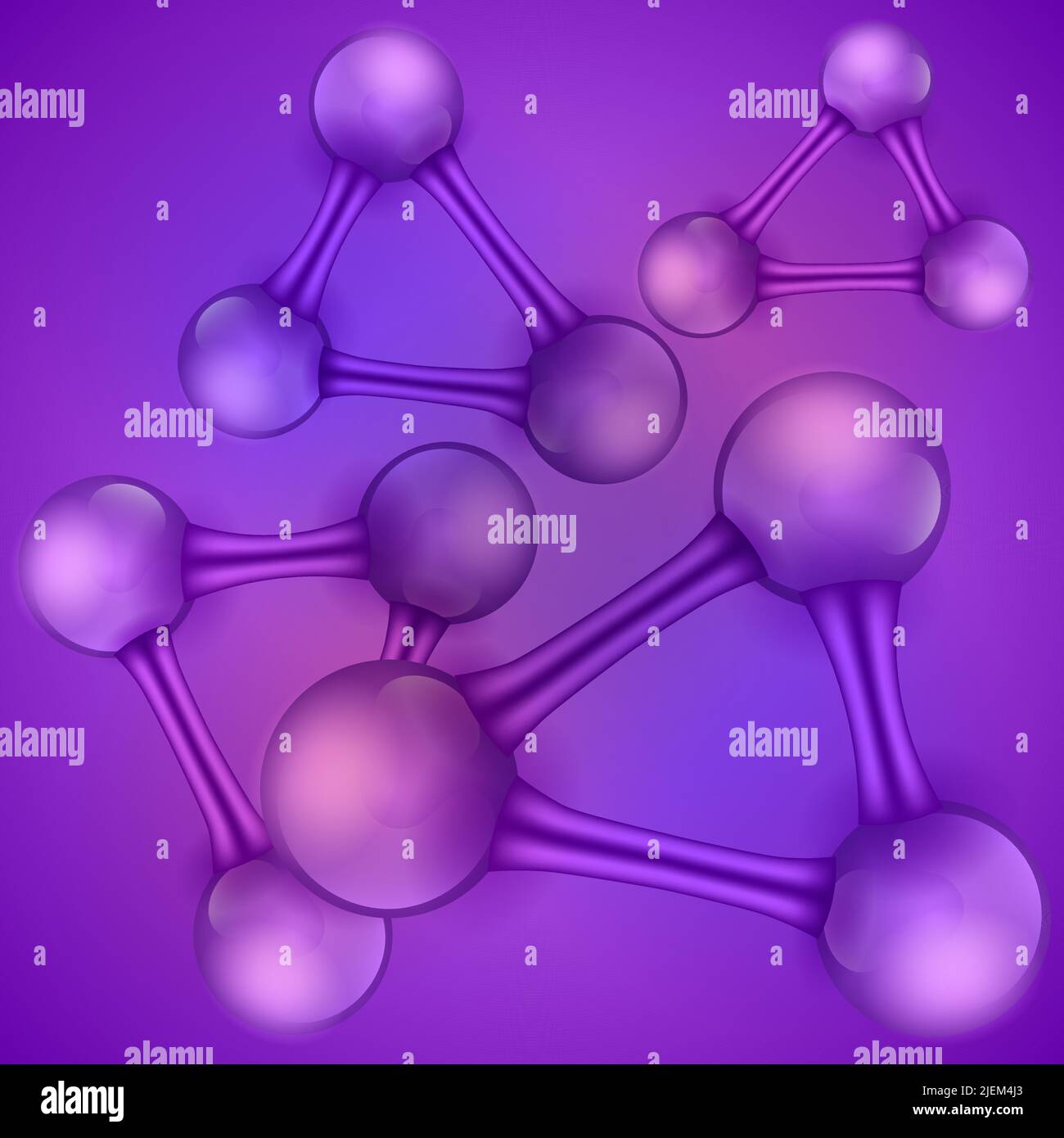 molecules pattern 3d background Stock Vector Image & Art - Alamy