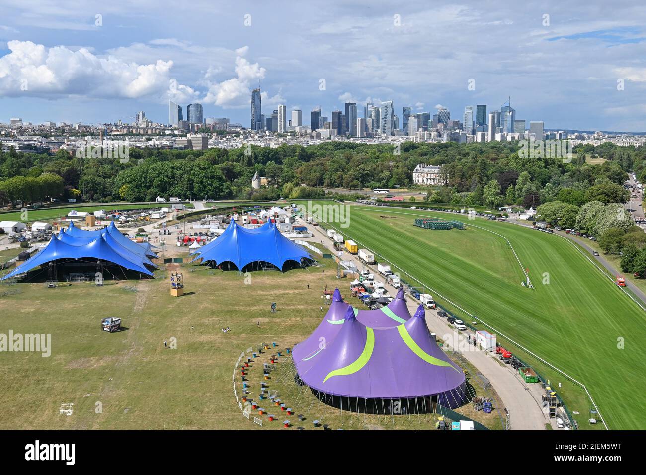 The Solidays festival is back at the Paris-Longchamps racecourse, from ...