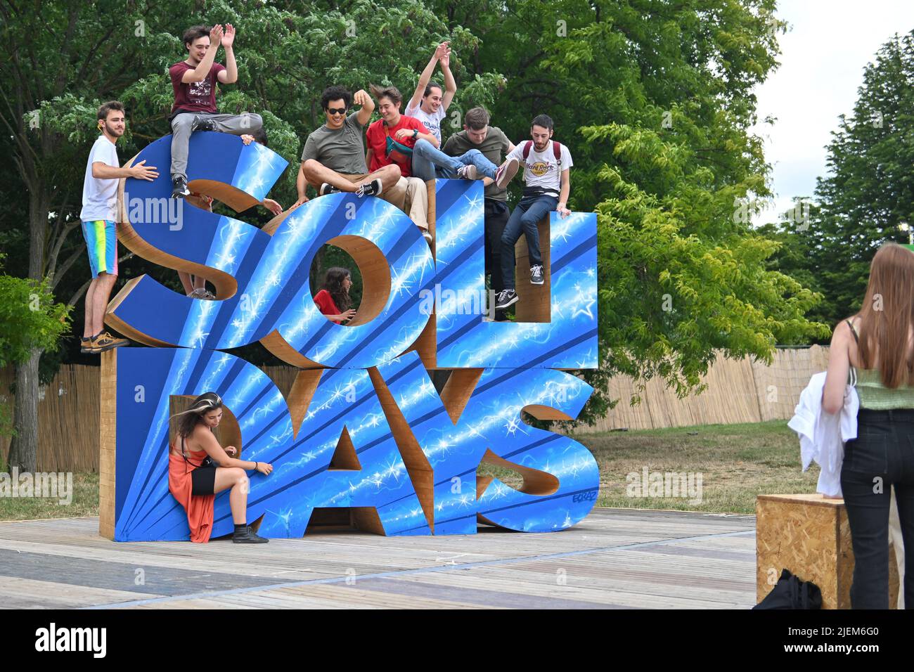 The Solidays festival is back at the Paris-Longchamps racecourse, from ...