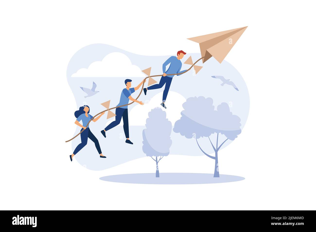 Move towards future Stock Vector Images - Alamy