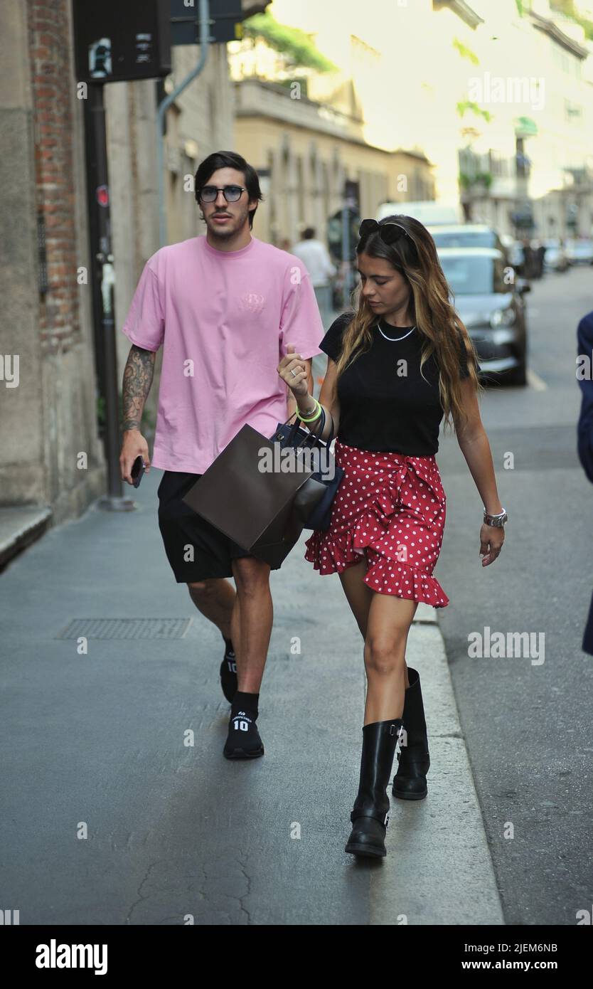 Milan, . 27th June, 2022. Milan, 27-06-2022 Sandro Tonali, 22 years old ...