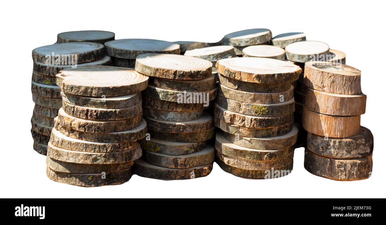 Trees cut into thin pieces Stock Photo - Alamy
