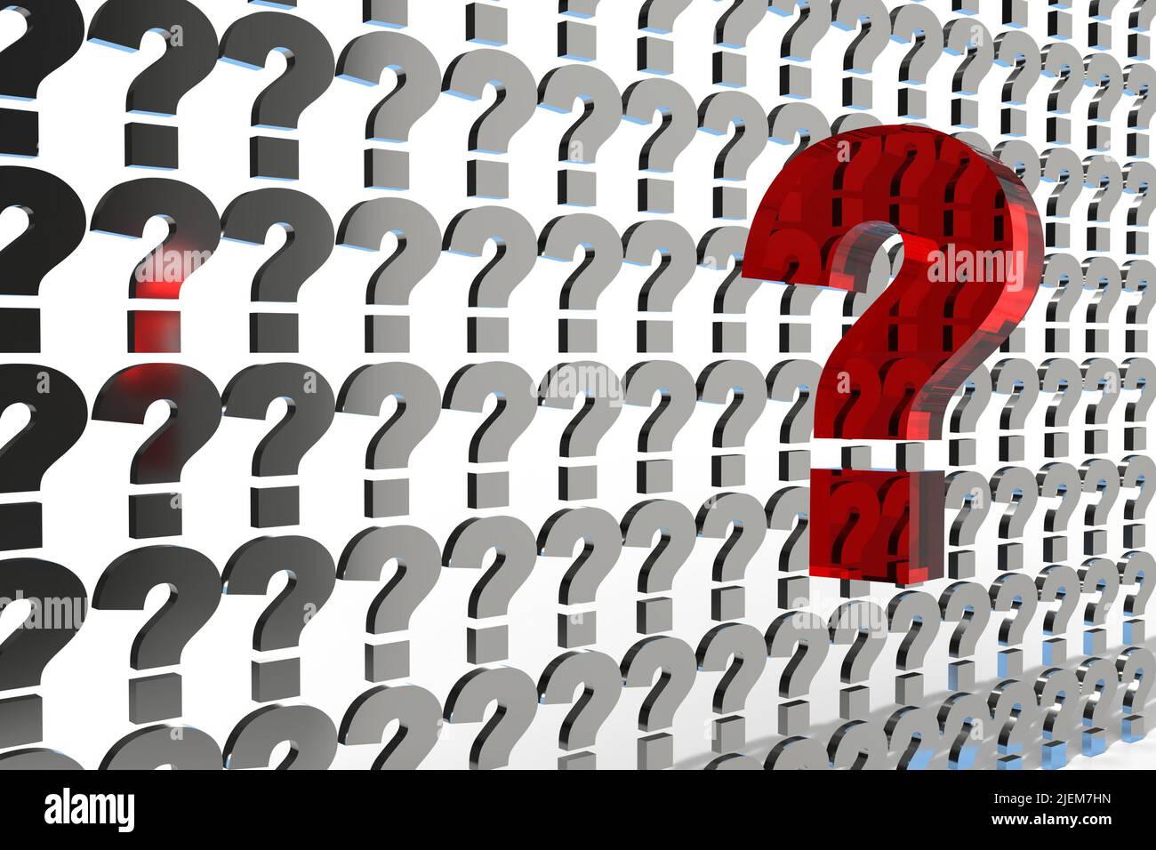 Row of question marks on a white background. 3d render Stock Photo - Alamy Row of question marks on a white background. 3d render Stock Photo - Alamy