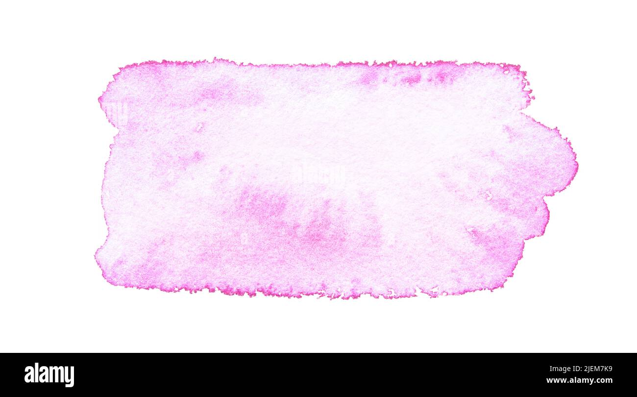 Watercolor texture background. Hand drawing horizontal rectangle art ...