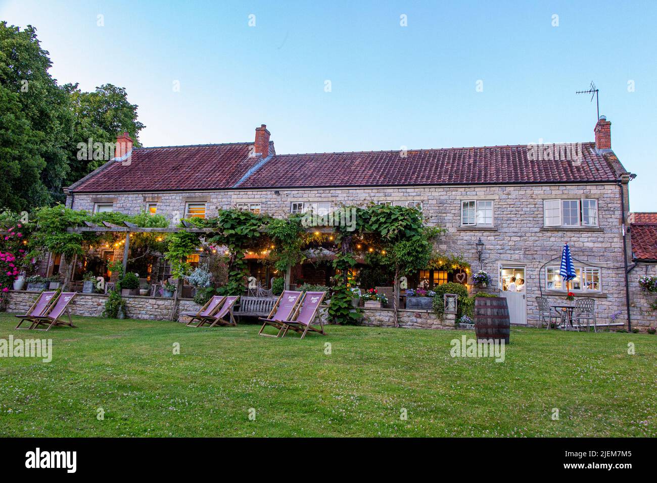 The Pheasant Hotel in Harome, North Yorkshire Stock Photo - Alamy