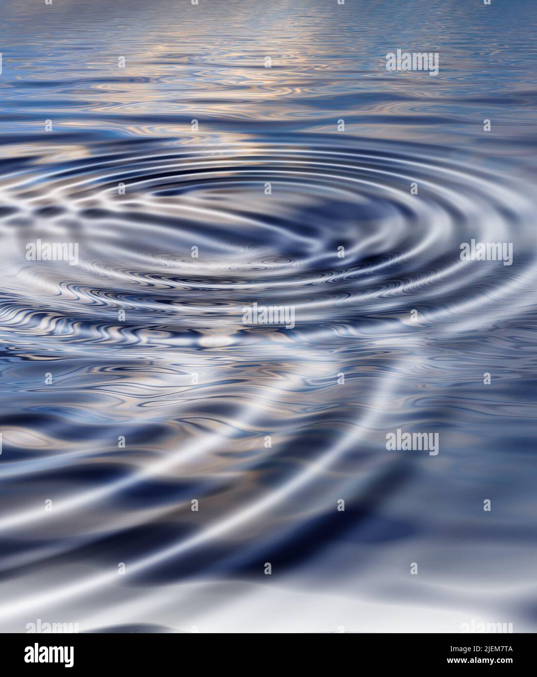 Calm pure water surface ripple hi-res stock photography and images - Alamy