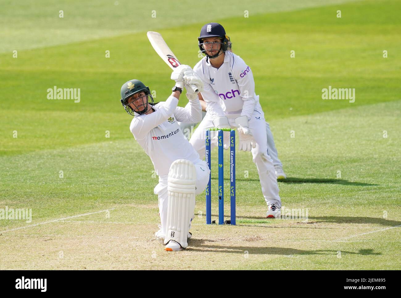 South Africa's Marizanne Kapp during day one of the Women's test match ...