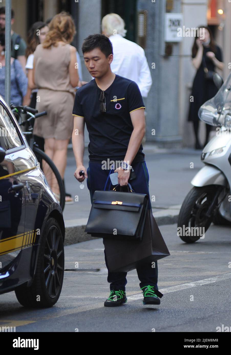 Milan, . 27th June, 2022. Milan, 27-06-2022 Steven Zhang, President of ...