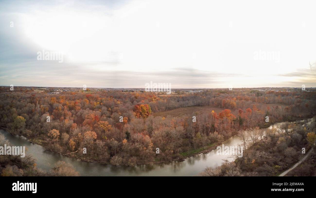 London ontario canada has the thames river running through the entire ...