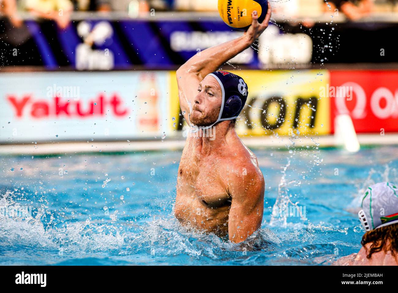 BUDAPEST, HUNGARY - JUNE 27: Dylan Woodhead of United States during the ...