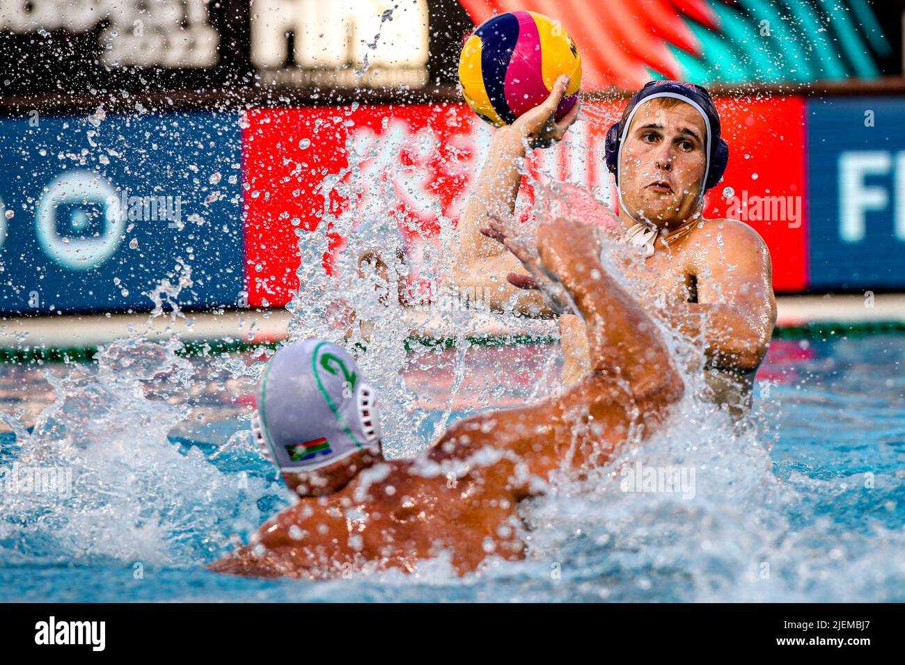 BUDAPEST, HUNGARY - JUNE 27: Jake Ehrhardt of United States, Ignardus ...