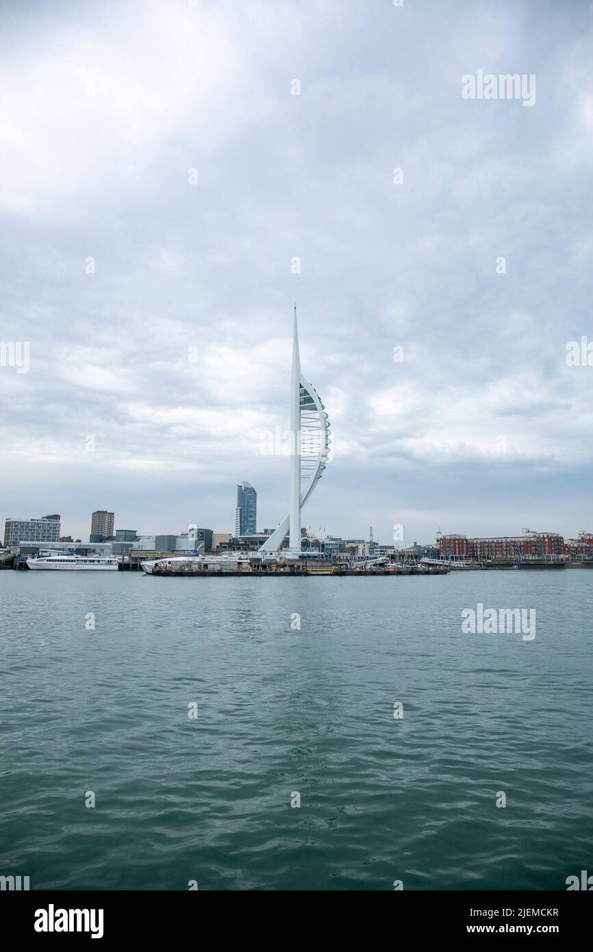 Spinnaker tower old town hi-res stock photography and images - Alamy