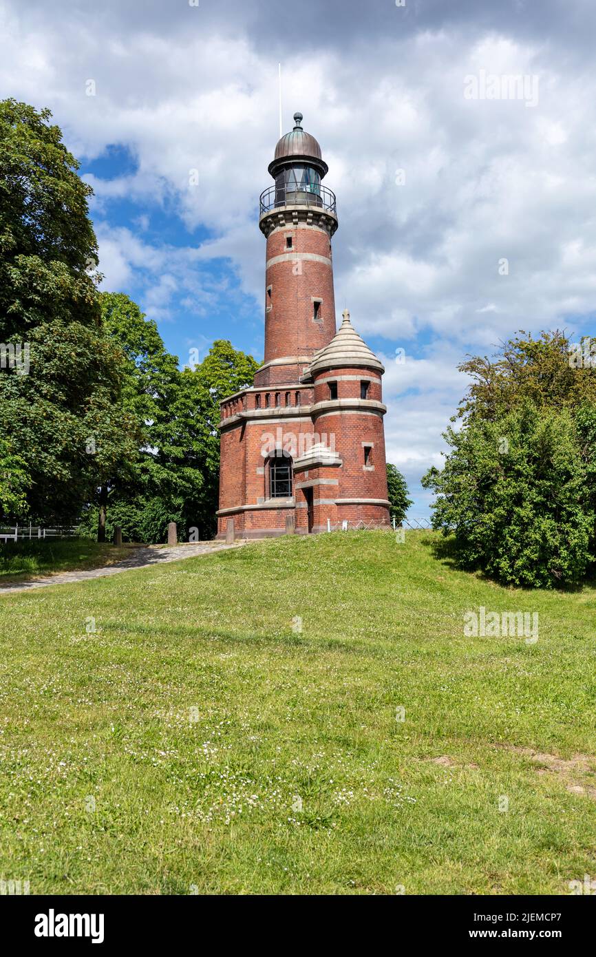 Holtenau Lighthouse in Kiel, Germany Stock Photo - Alamy