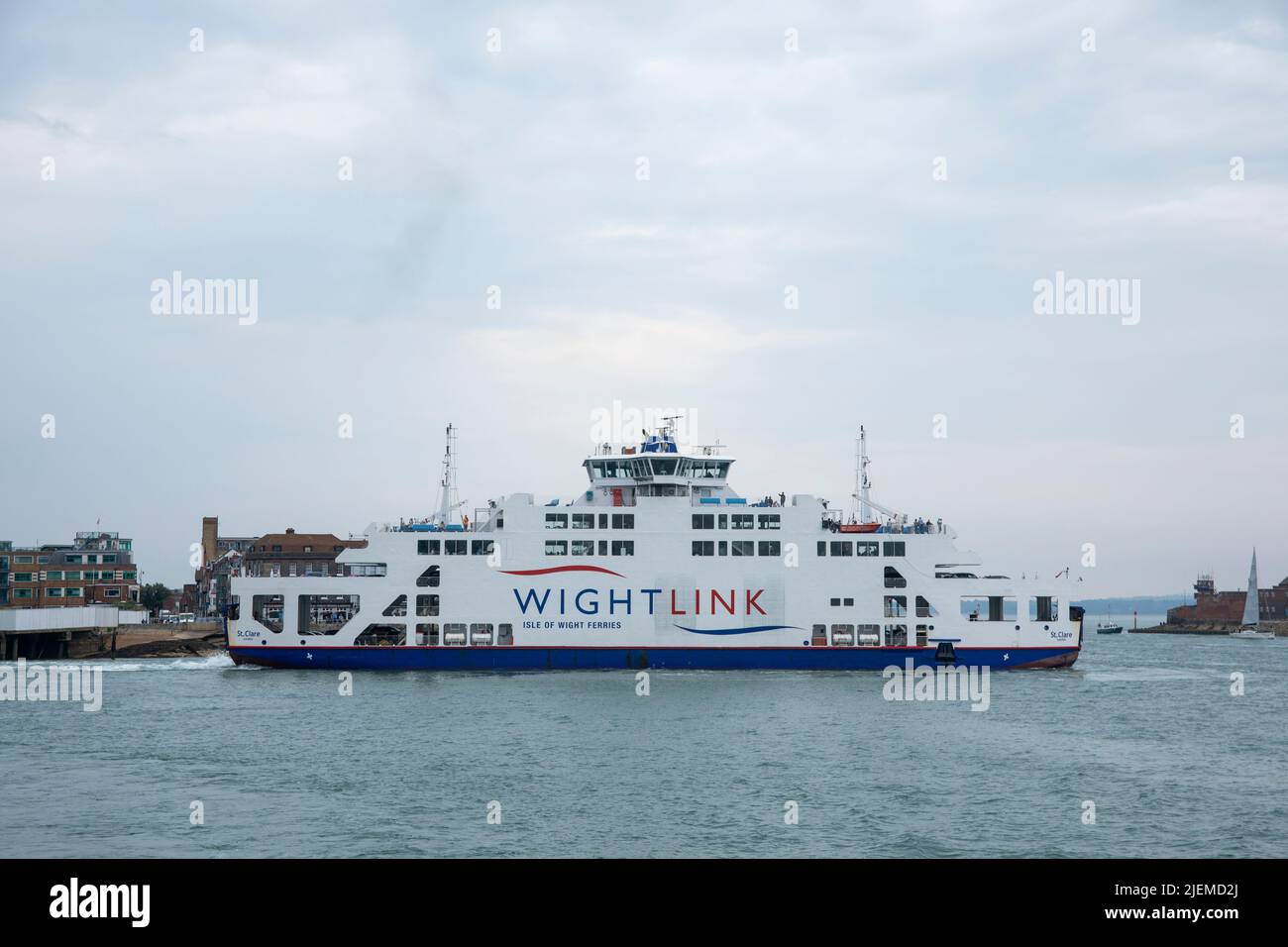 Wight sun ferry hi-res stock photography and images - Alamy