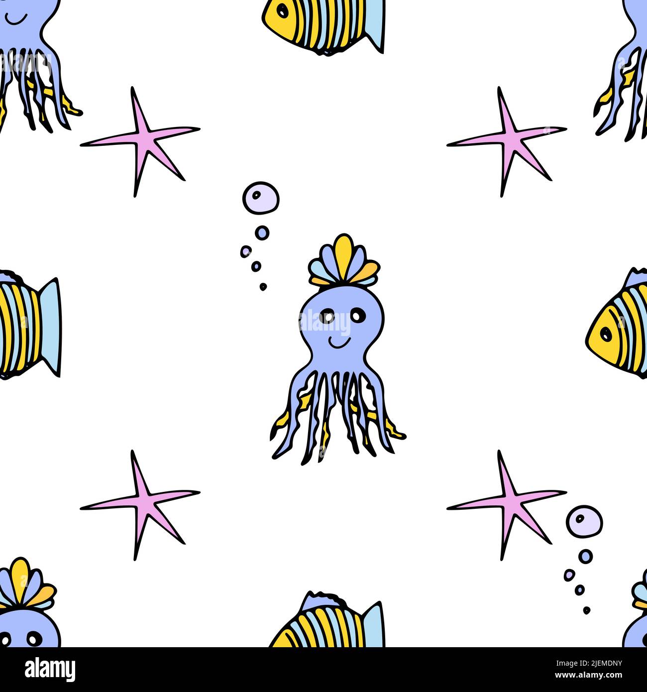 Cartoon shell fish hi-res stock photography and images - Alamy