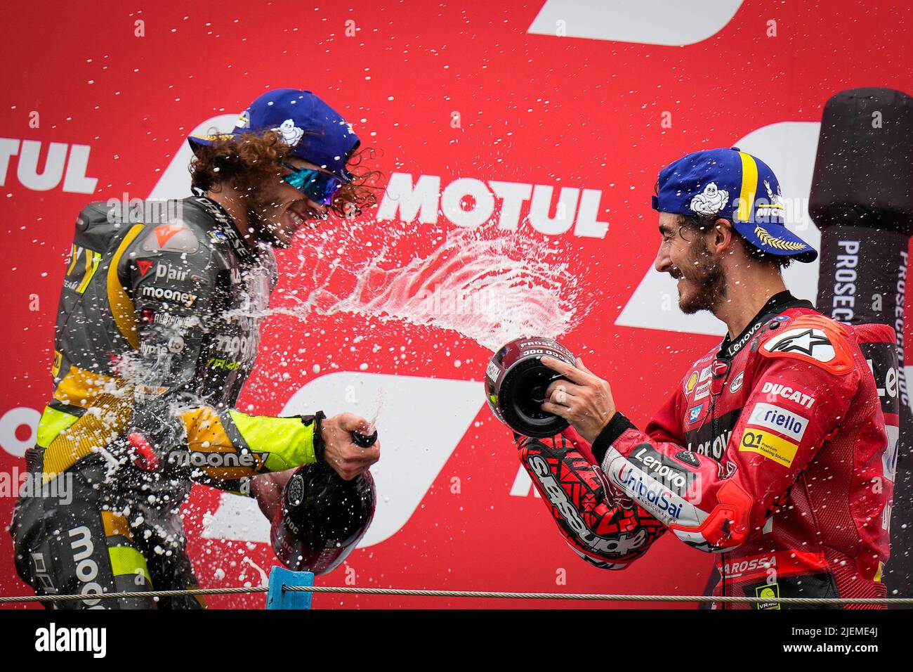 Races of MotoGP Motul TT Grand Prix of Holland at Assen Circuit. June 26, 2022 In picture: Italy ...