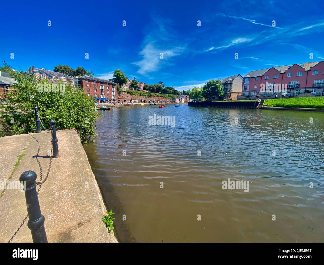 Quay side devon water side river hi-res stock photography and images ...