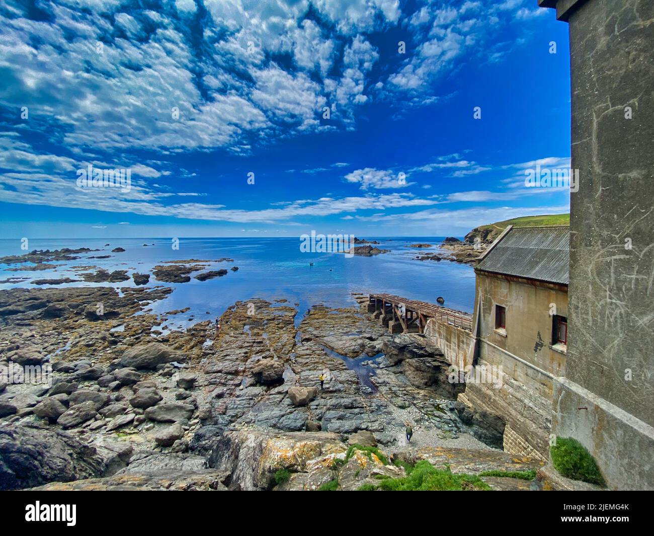 The Lizard peninsula in Cornwall, England Stock Photo - Alamy